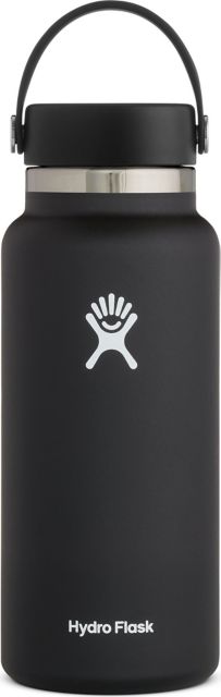 Hydroflask 32 oz Wide Mouth With Flex Cap 2.0-Black | Hydro Flask ...