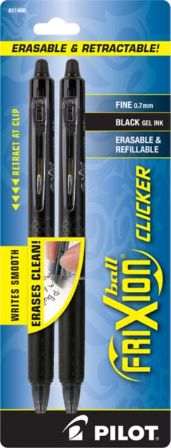 PEN FRIXON 2PK .7M BLACK CLIC | Pilot | Volunteer State Community College